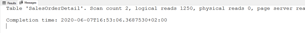 Actual I/O Statistics in the execution plan - SQLServerFast